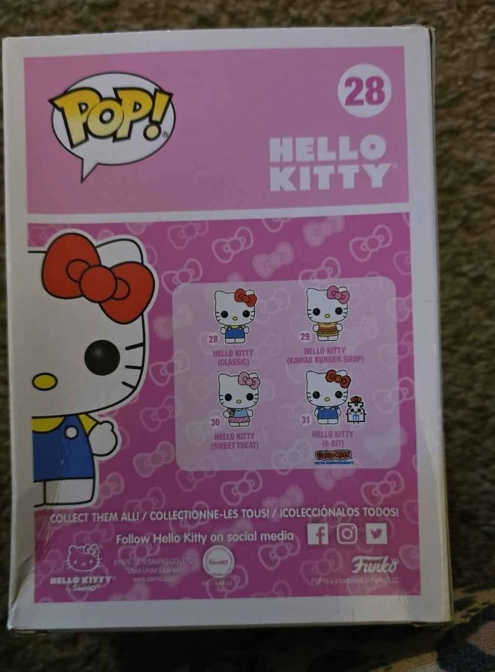 Hello Kitty Classic Funk Pop | eBay