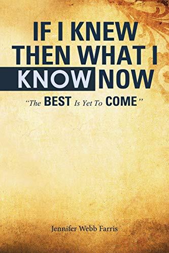 If I Knew Then What I Know Now 9781524697099| eBay