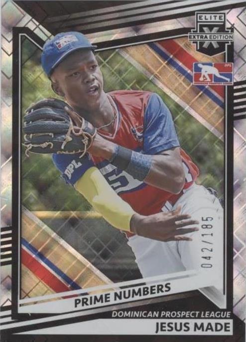 2022 Panini Elite Extra Edition - Jesus Made #187 Prime Numbers A /185 ...