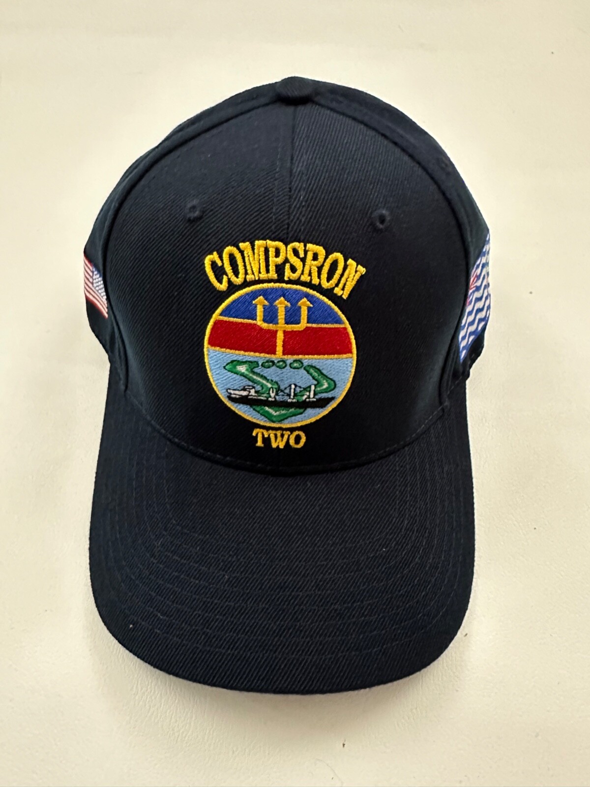 The Corps Compsron Two Logo Blue Baseball Cap Hat One Size | eBay