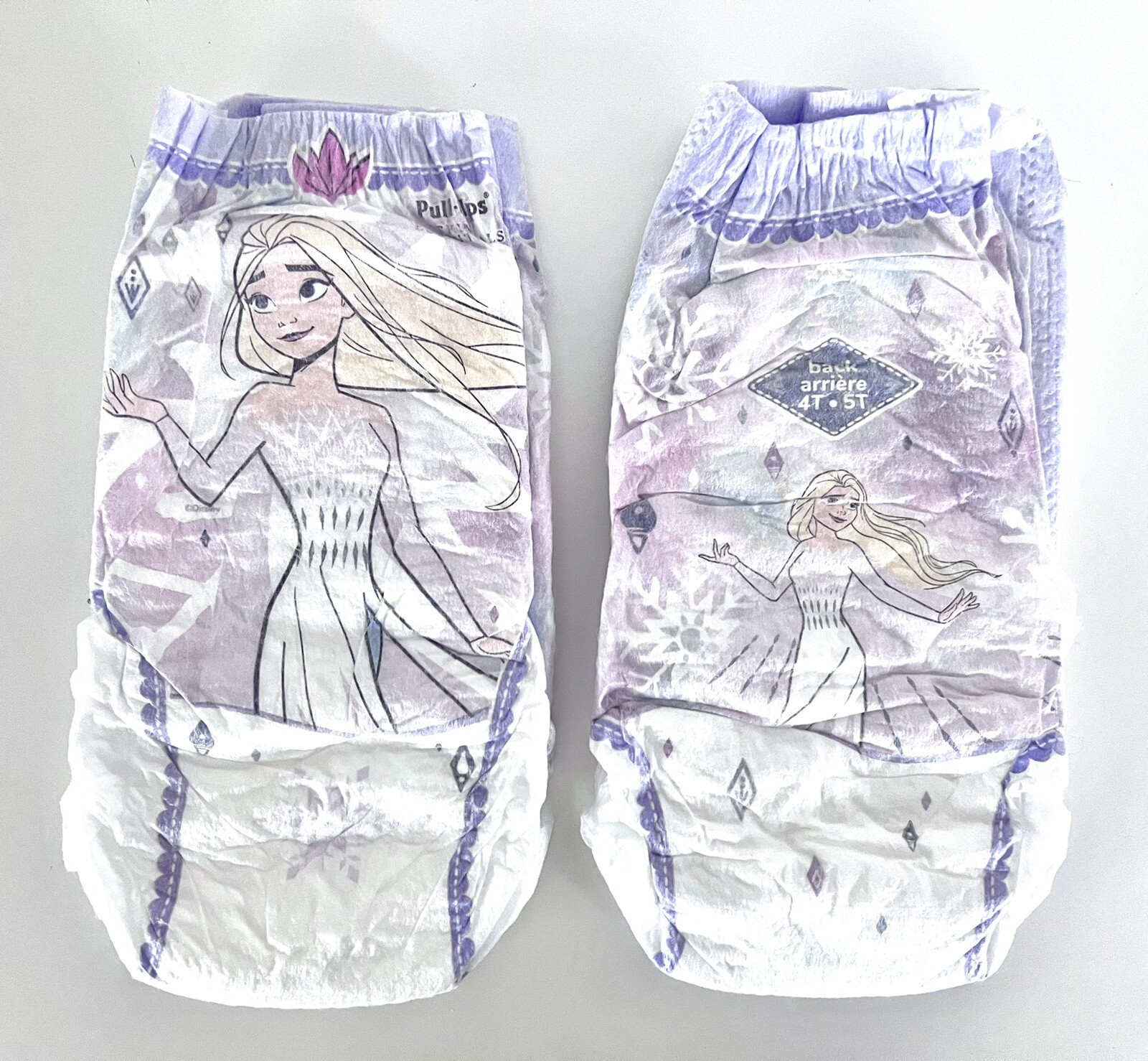 Huggies Pull-Ups Skin Essentials 4T-5T Frozen Elsa Design - 8 CT Sample ...