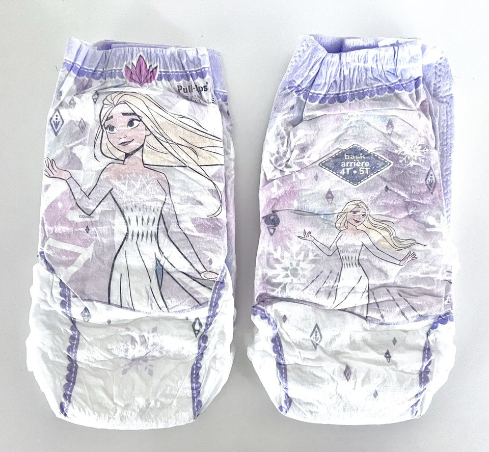 Huggies Pull-Ups Skin Essentials 4T-5T Frozen Elsa Design - 8 CT Sample ...