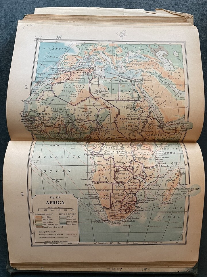 Industrial Geography textbook 1929 by Ray Hughes Whitbeck Vintage ...