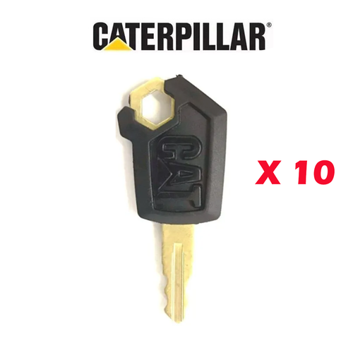 10PCS Heavy Equipment Key Cat5P8500 Excavator Keys Grader Dozer Roller ...