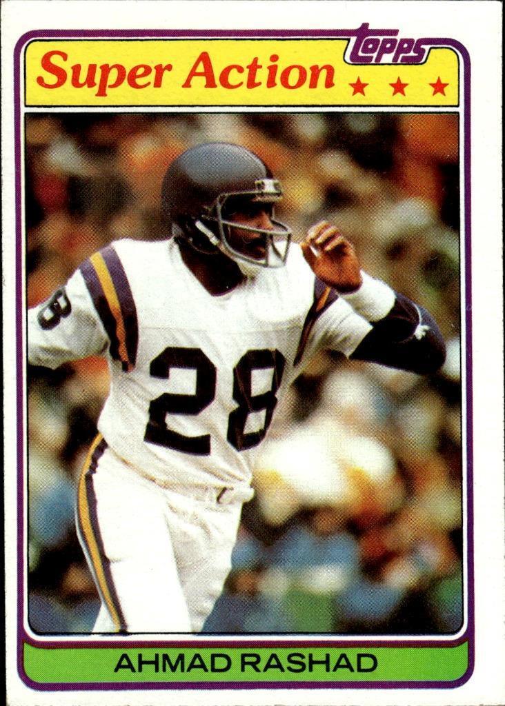 AHMAD RASHAD CARD #457 BUY ANY 2 ITEMS FOR 50% OFF B212R4S6P8 | eBay