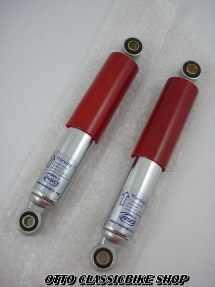 HONDA C100 CA100 C102 C110 CA110 C115 C200 C50 C65 C70 RED REAR SHOCK ...