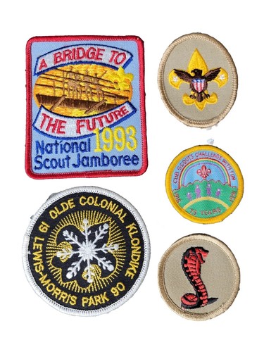Lot of Boyscout Patches 1993 National Jamboree participant BSA JSP ...