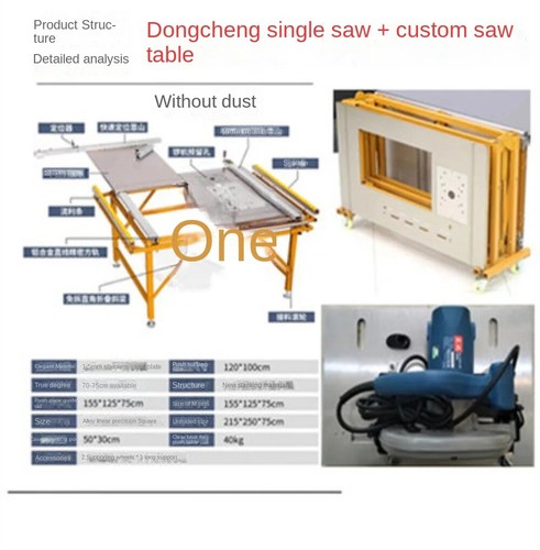 Dedicated Dust-free Sub Saw Table Precision Wood Cutting Machine Saw ...