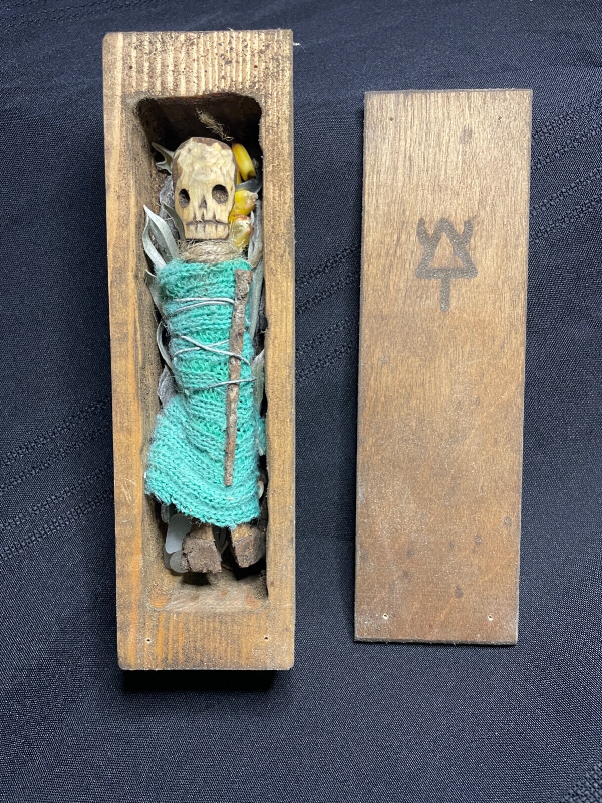 Coffin Casket Fetish Occult Voodoo Doll Witchcraft Death Destruction ...