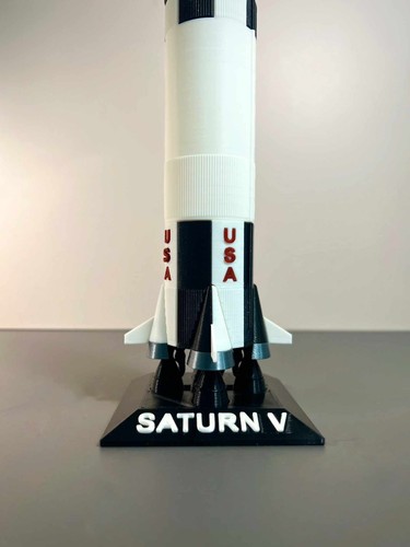 1:200 Scale NASA Saturn V carry rocket model Finished Painted product ...