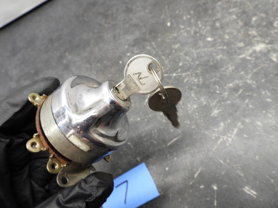 Harley Panhead Shovelhead Ignition Switch & Key #7 2809 | eBay