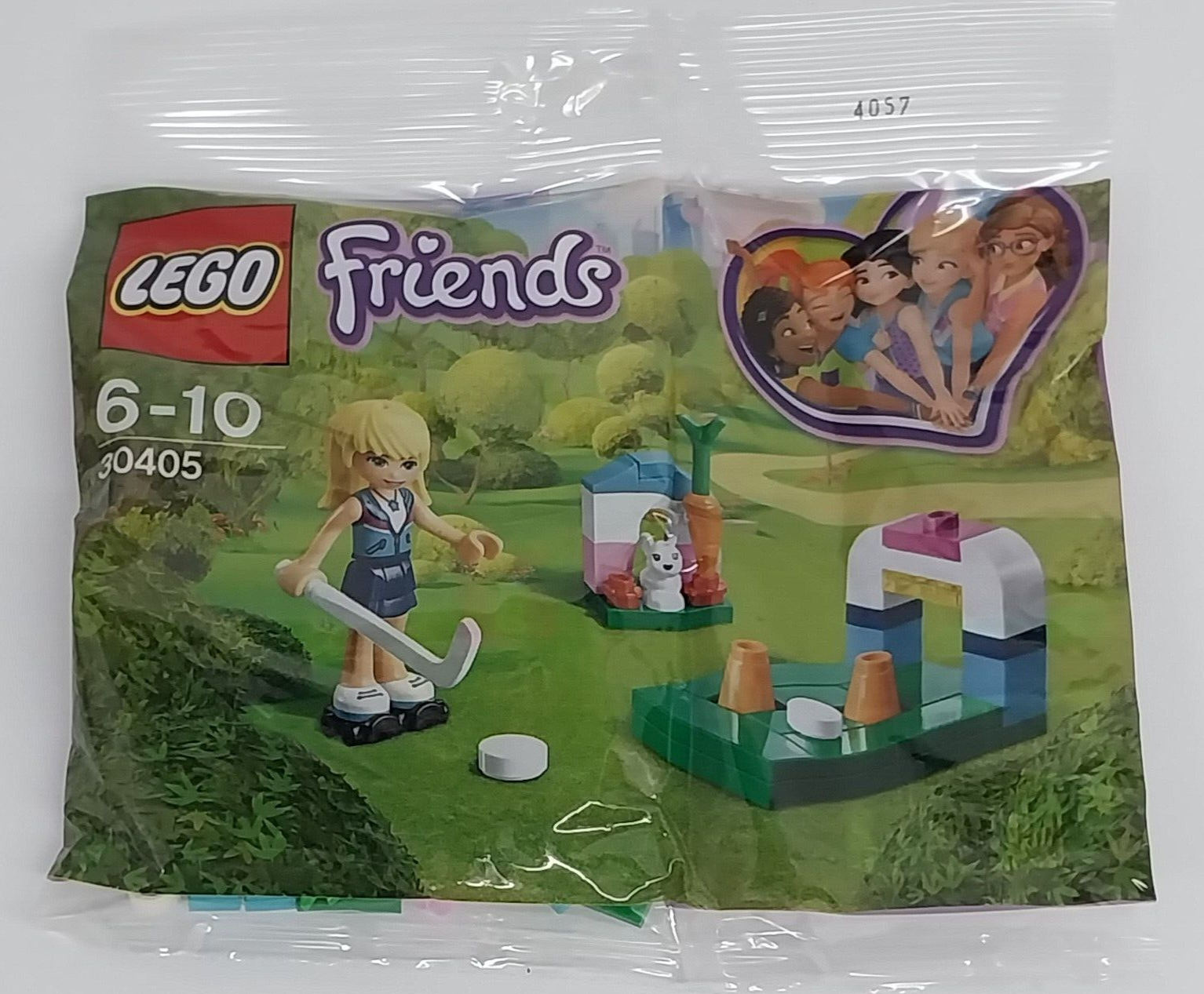 Lego Friends Polybag 30405 Stephanie's Hockey Practice Minifigure ...