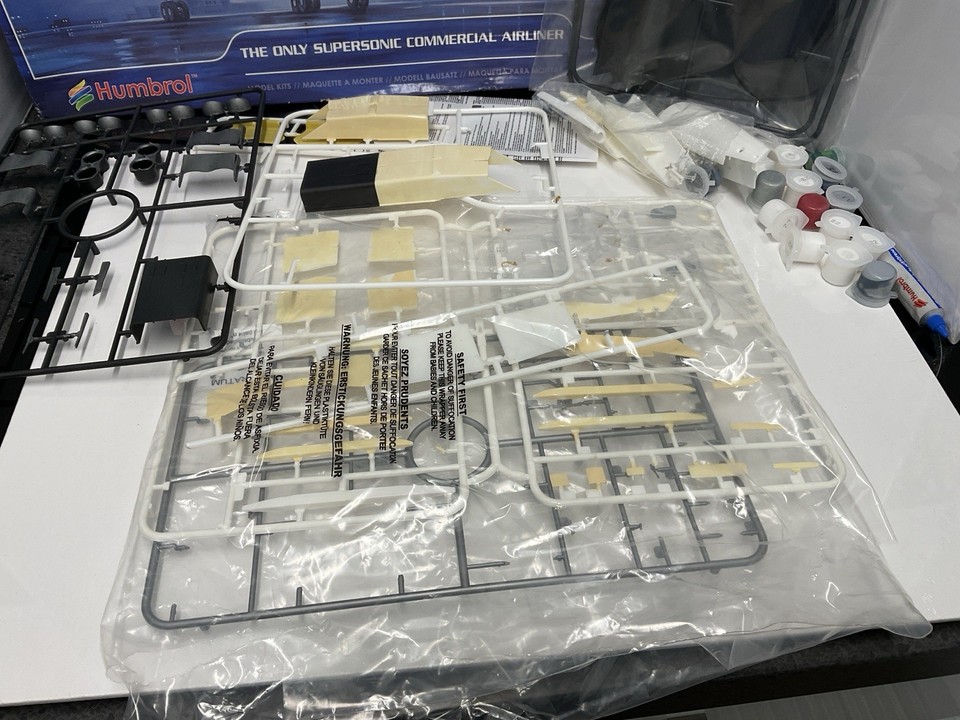 Airfix 1:72 Scale BAC Aerospatial Concorde Model Kit British Airways ...