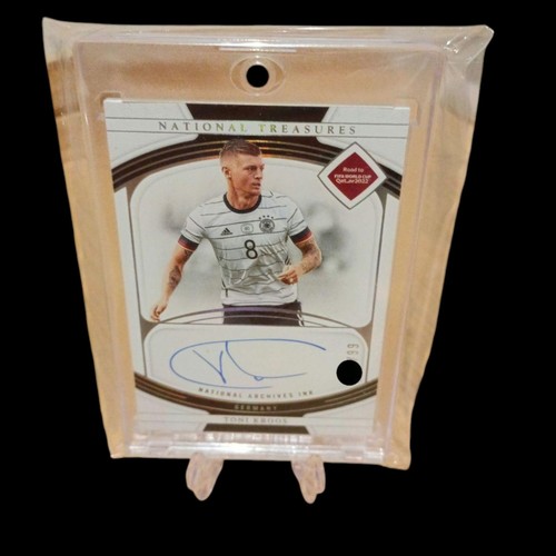 Toni Kroos Signed Germany Trading Card 8/99 National Treasures Soccer ...