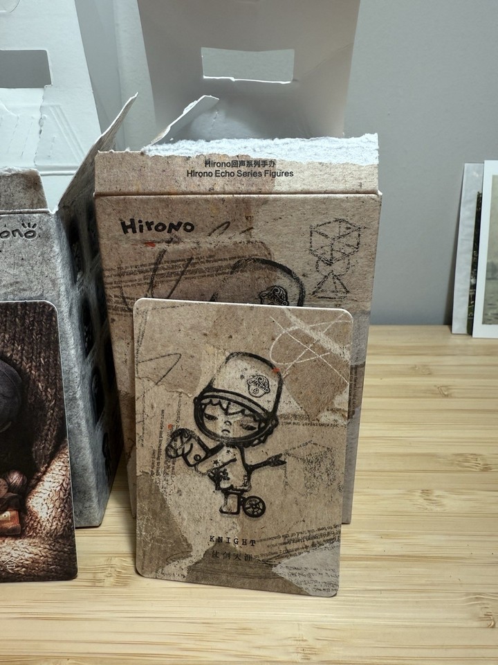 HIRONO Echo Series POP MART - KNIGHT (OPEN BOX/SEALED FIGURE) | eBay