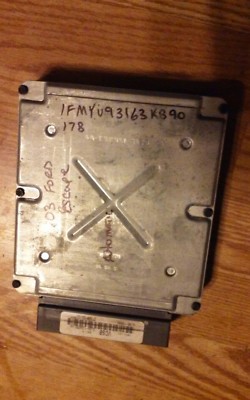 2003 03 FORD ESCAPE 3.0L COMPUTER ENGINE CONTROL ECU ECM MODULE UNIT | eBay
