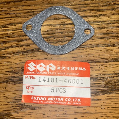 NOS Suzuki 1978-80 RM50 1979-83 RM60 1980-81 RM80 Exhaust Gasket 14181 ...