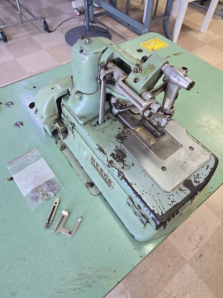 Used Reece S-2-BH Chain Stitch Buttonhole Machine – As Is, Needs ...