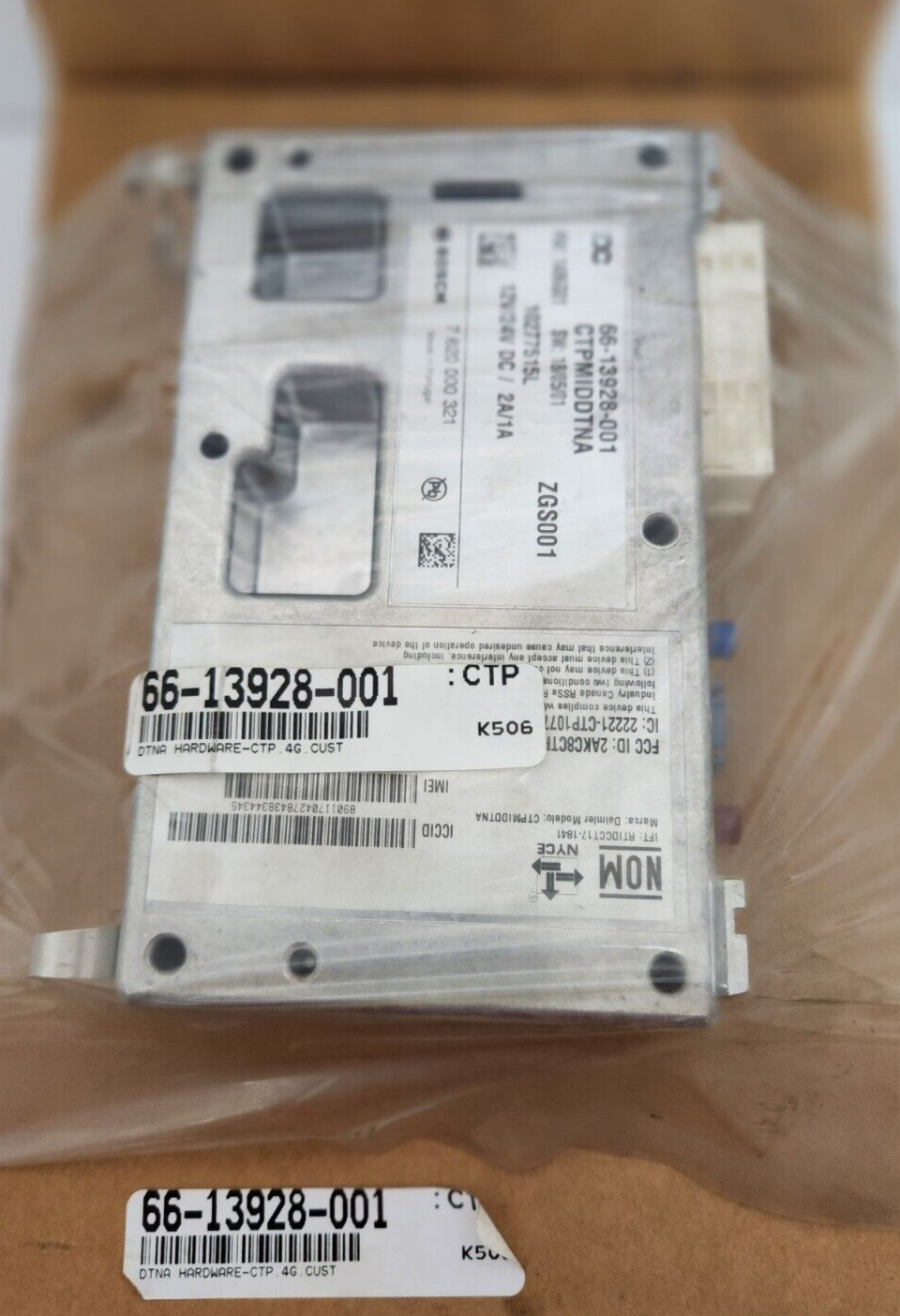 Bosch Telematics Control Unit Truck Module Hardware 66-13928-001 for ...