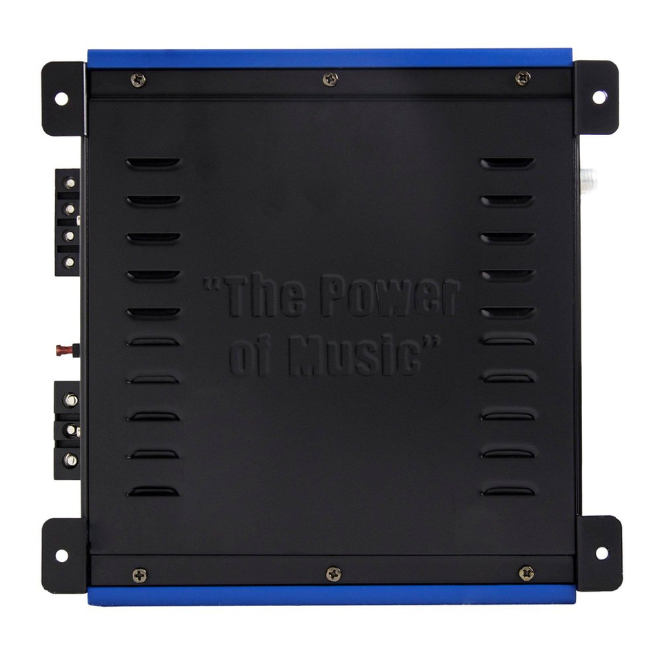1000 Watts 4 Channel Exclusive Blue A/B Car Stereo Amplifier Low Noise ...