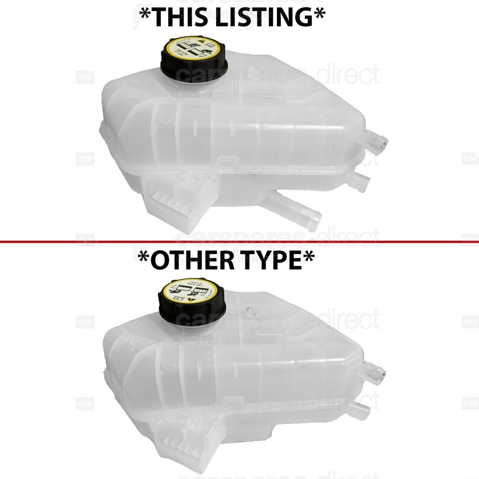 FORD FIESTA MK7 2008-2019 RADIATOR COOLANT EXPANSION HEADER TANK & CAP ...