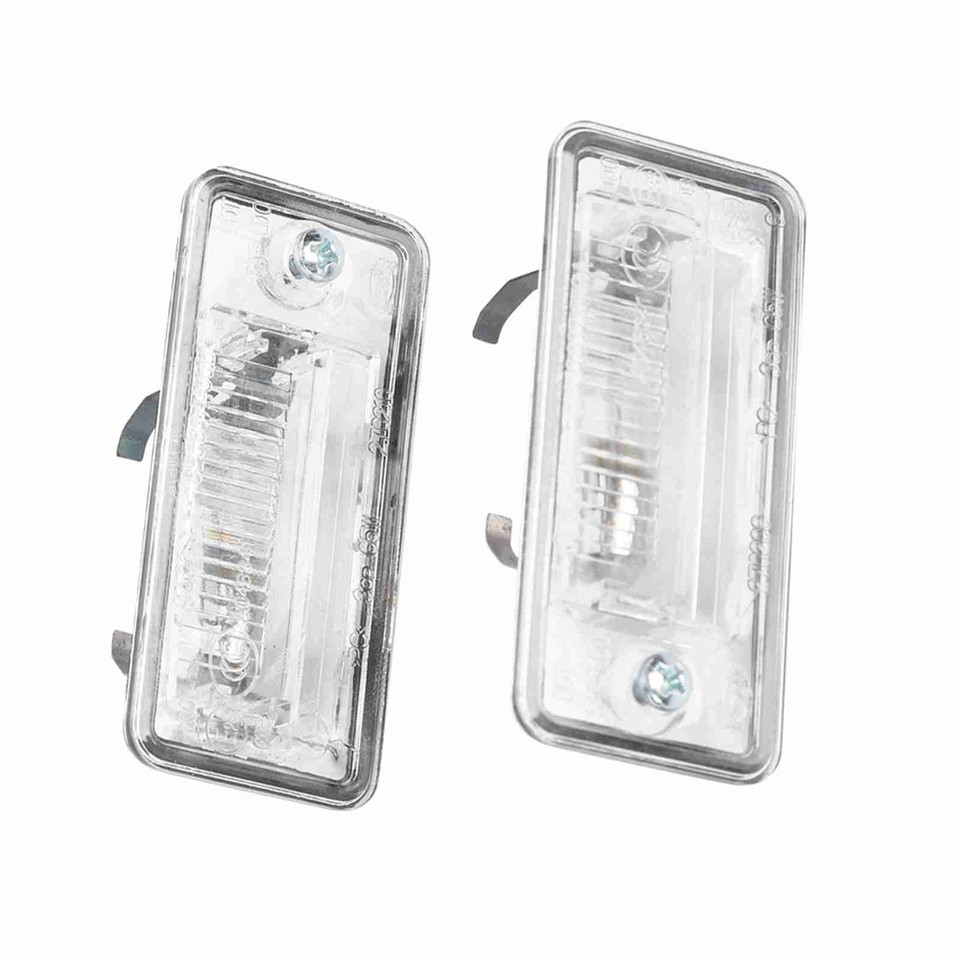 1 Pair Of Car License Plate Lights 8E0807430A 8E0807430B License Plate ...