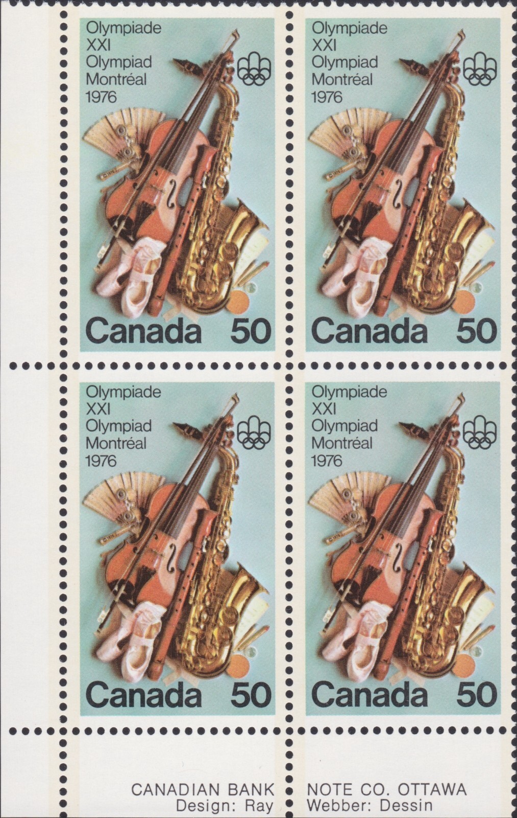 Canada Scott #686 Plate Block 1976 50c MINT-NH | eBay