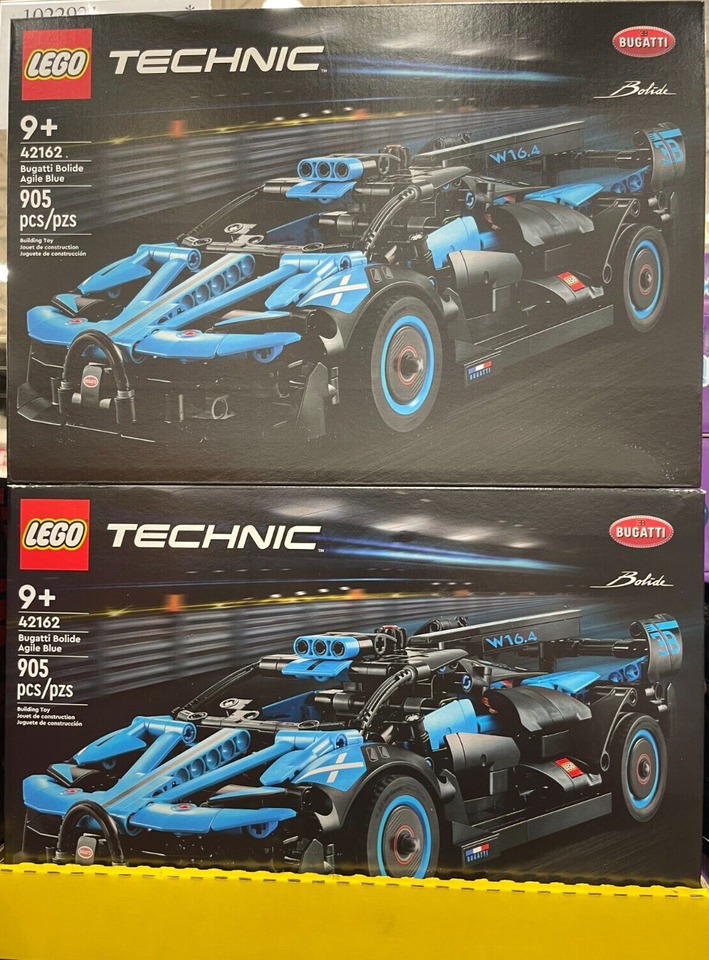 Lego Technic 42162 Bugatti Bolide Agile Blue Race Car Building Toy Set ...