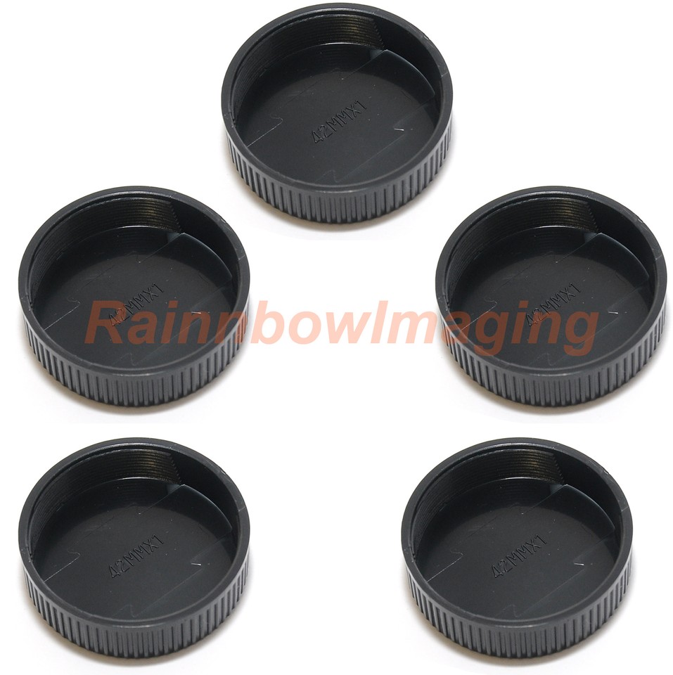 5 Pcs x Lens Rear Caps Cover for M42 42mm Screw Mount Lens helios 44 ...