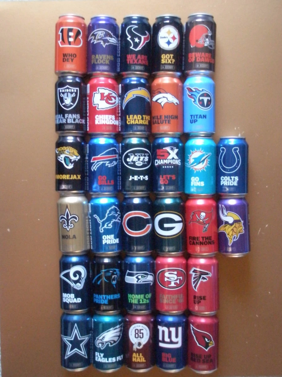 Nfl Budweiser Cans