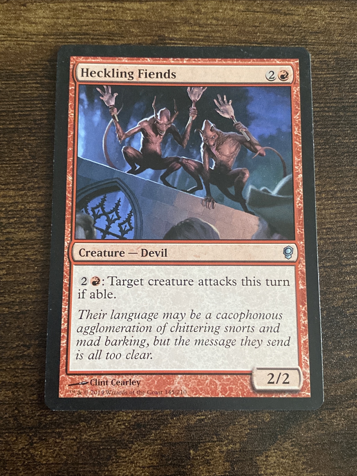 Heckling Fiends (145) Conspiracy MTG Magic The Gathering D7459* | eBay