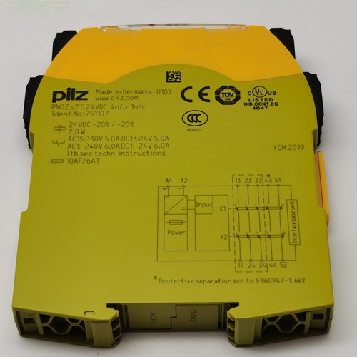 1Pc Used Pilz PNOZ 751107 safety relays Quality Assurance | eBay