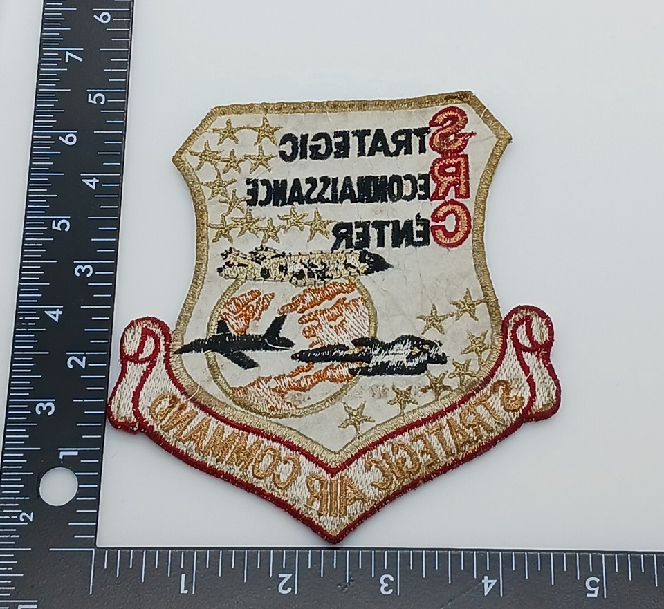 USAF Strategic Air Command SRC Strategic Reconnaissance Center Patch | eBay
