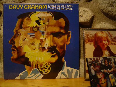 DAVY GRAHAM Large As Life And Twice As Natural LP/1968 UK/Folk-Blues ...