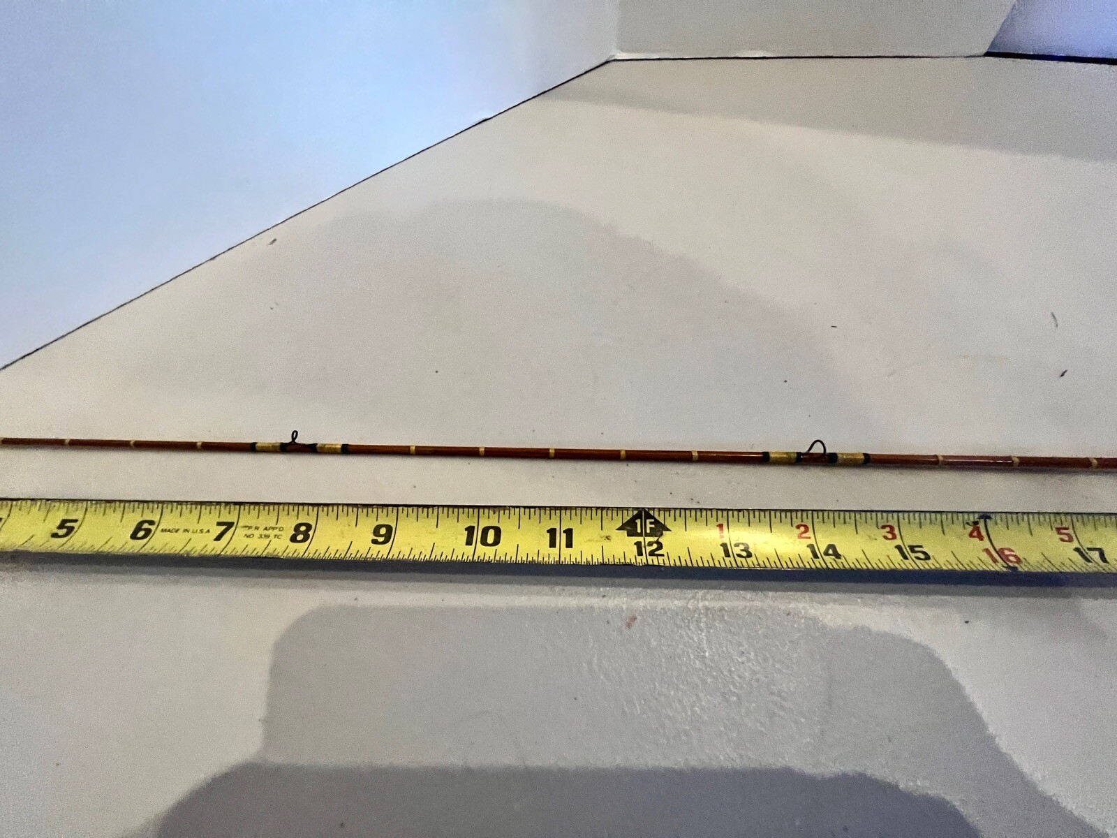 Vintage H-I Tonka Queen 2 Piece Bamboo Fly Rod Horrocks-Ibbotson w/Mt ...