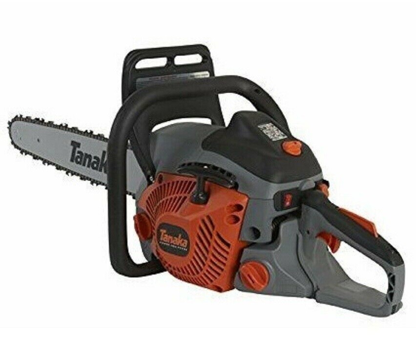 Tanaka TCS51EAP 50.1CC PureFire Engine Professional Chain Saw 20-Inch ...