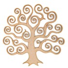 Family Tree MDF Laser Cut Wooden Craft Blank Shape Wedding Guestbook ...