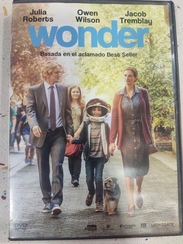 Wonder DVD Julia Roberts Owen Wilson Jacob Tremblay AM 8435175973279 ...