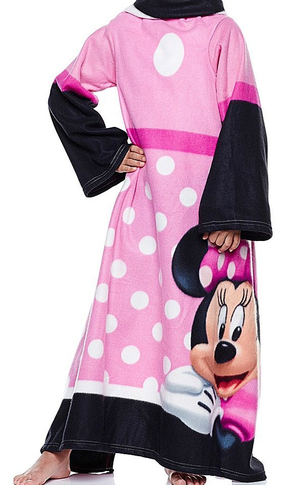 Dora the Explorer OR Minnie Mouse Youth Comfy Throw with Sleeves , pick ...