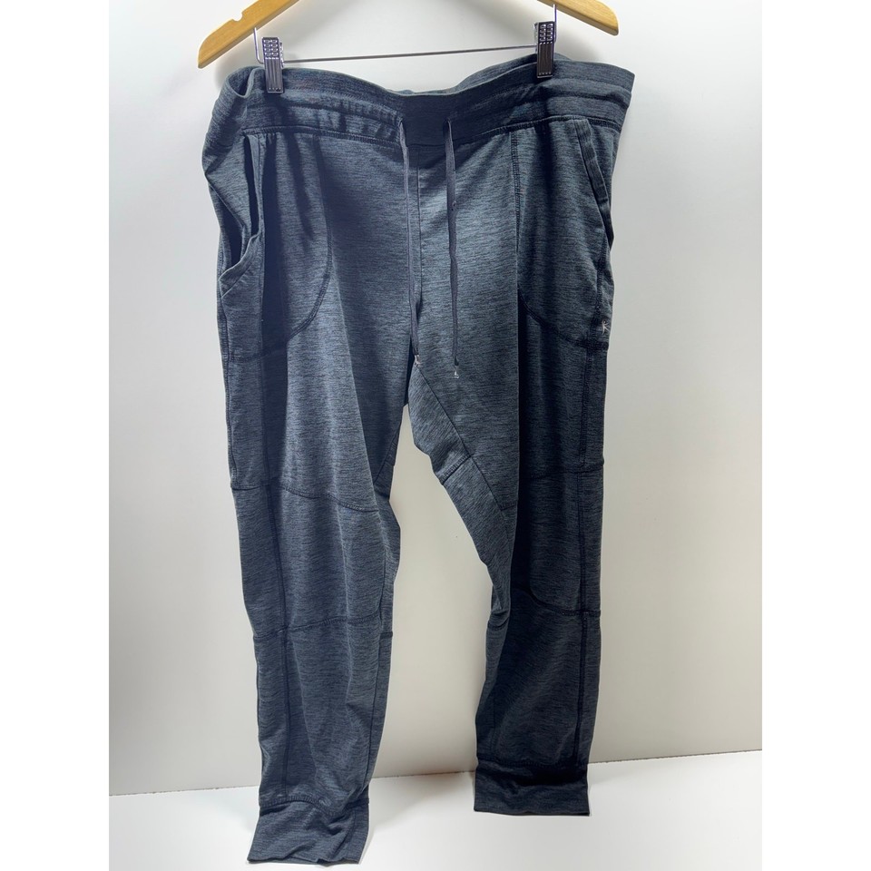 Danskin Now Charcoal Black Drawstring Pants Women’s Sz 2X (20 ...