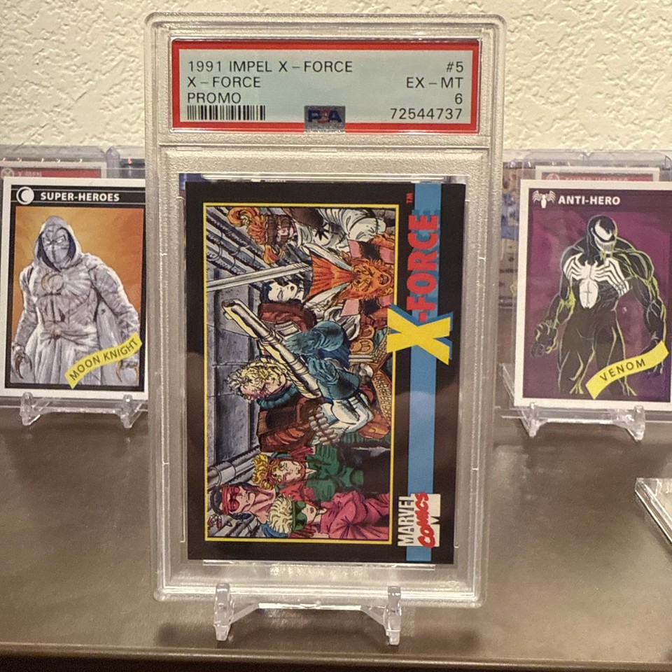 1991 Impel X-Force X-Force Promo PSA 6 | eBay