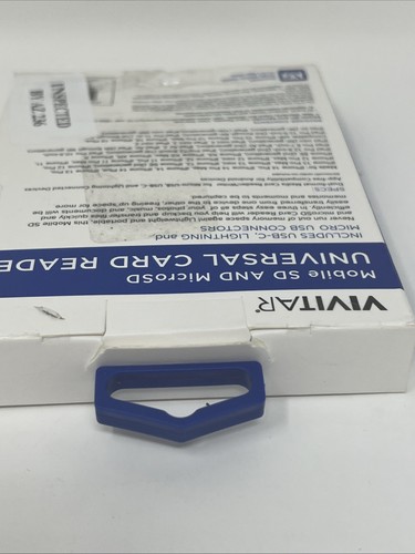Vivitar Mobile SD and MicroSD Universal Card Reader White MOV4016 V1 ...