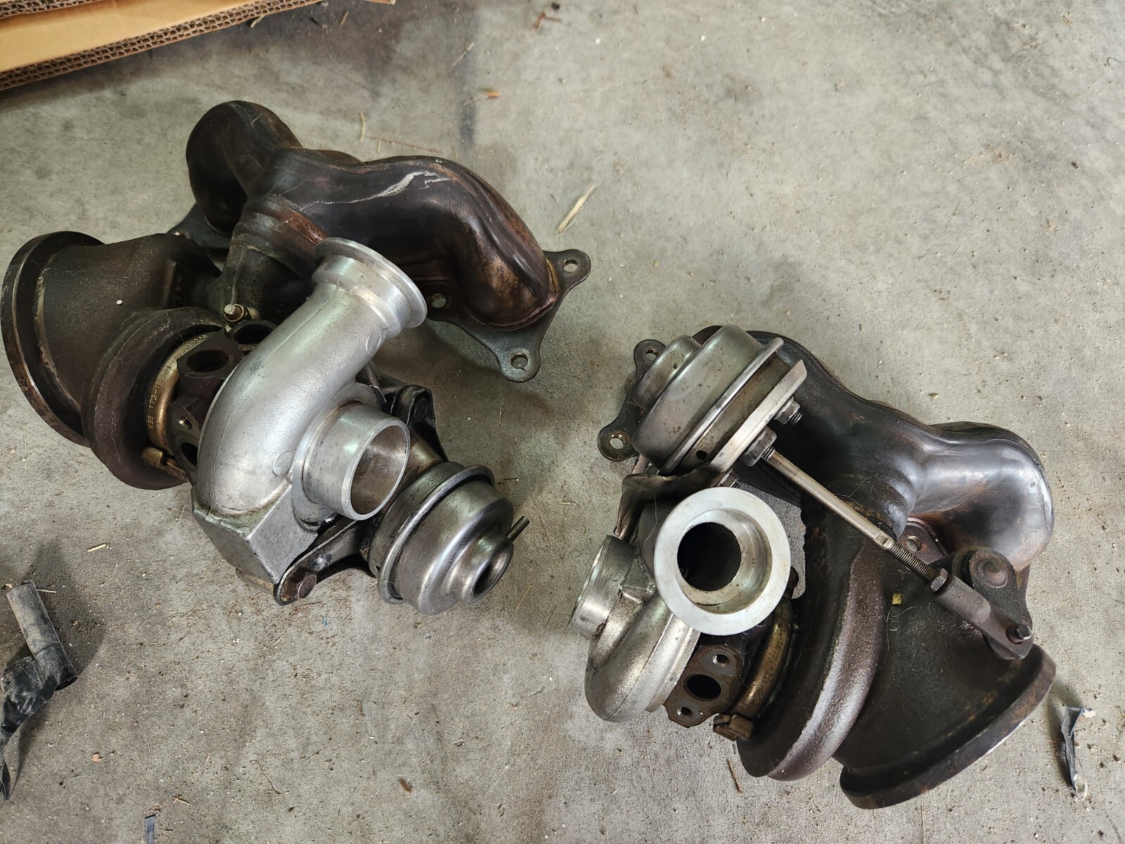 2007-2010 BMW 335i 535i E90 E60 n54 Turbocharger Turbo Front Parts | eBay