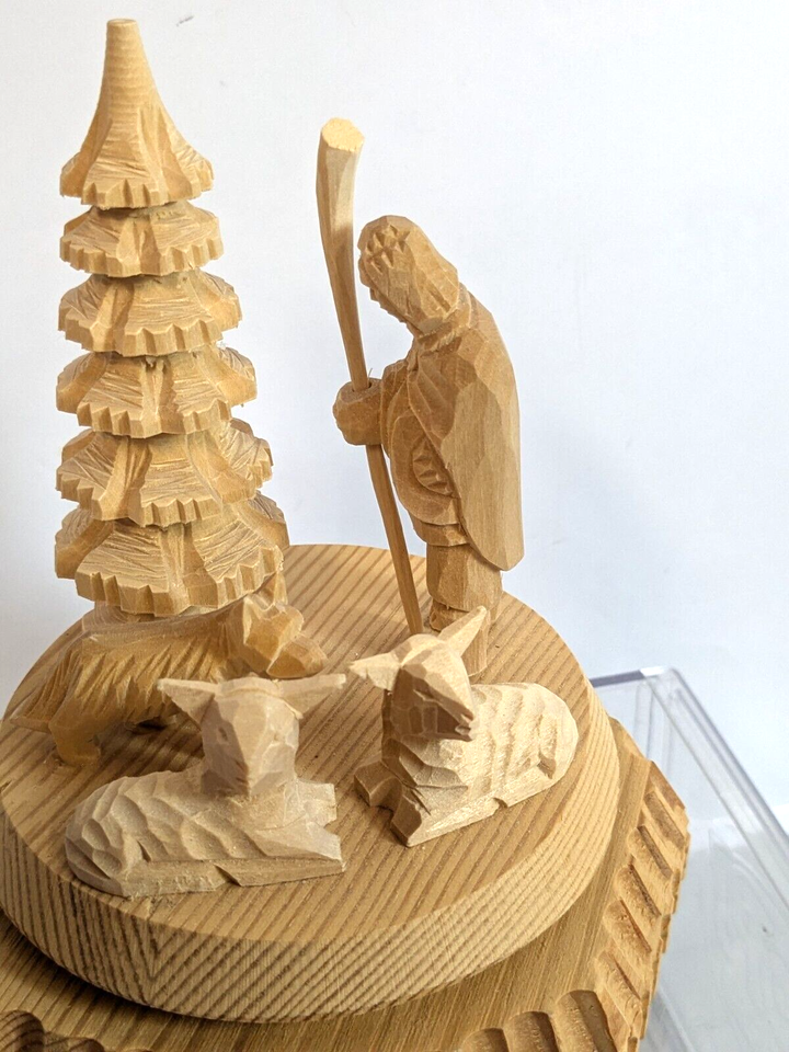 Holzwaren-Wasmer Legno Music Box Pastore Circa 16cm K25 | eBay