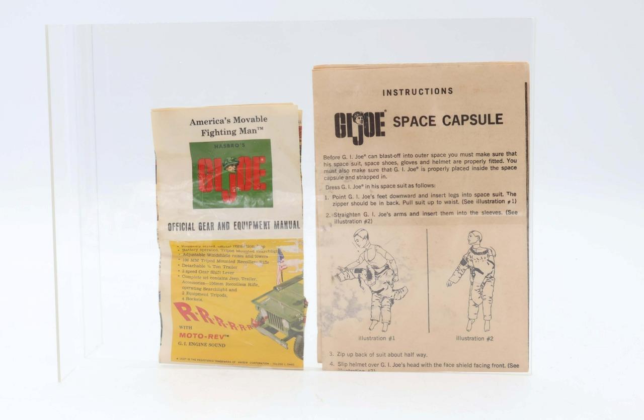 Official Space Capsule & Astronaut Space Suit ORIGINAL GI Joe 1966 ...