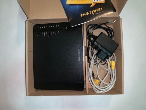 MODEM ROUTER TECHNICOLOR TG788VN V2 WIFI ADSL FIBRA WIND INFOSTRADA ...