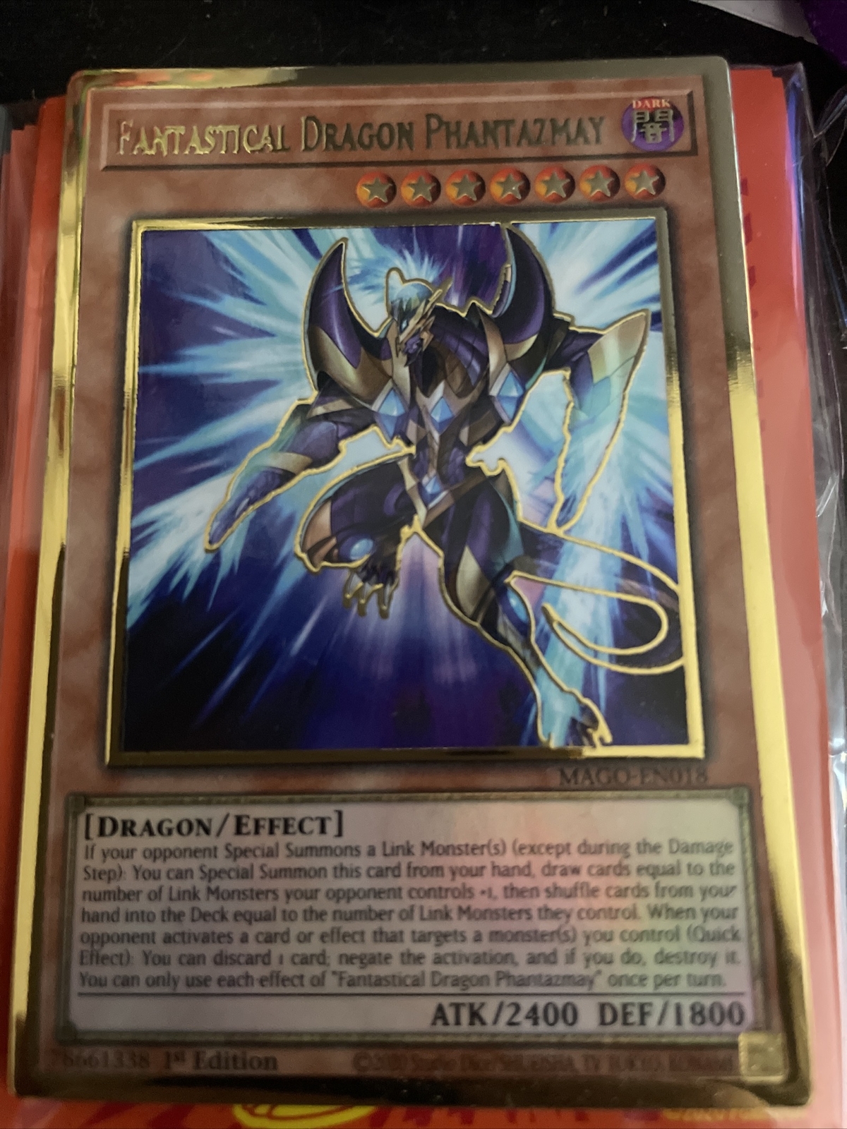 Yu-Gi-Oh! TCG Fantastical Dragon Phantazmay (Alternate Art) Maximum ...