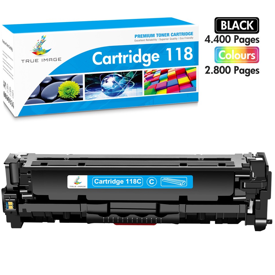 Toner Cartridges for Canon 118 Color ImageCLASS MF8530CDN MF8380CDW ...