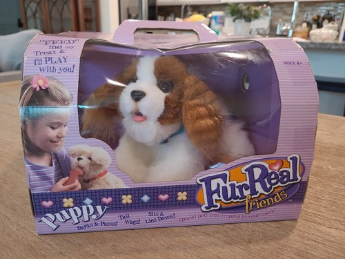 FurReal Friends Hasbro 2003 Go Go My Walkin Pup Dog Walking Maltese for ...