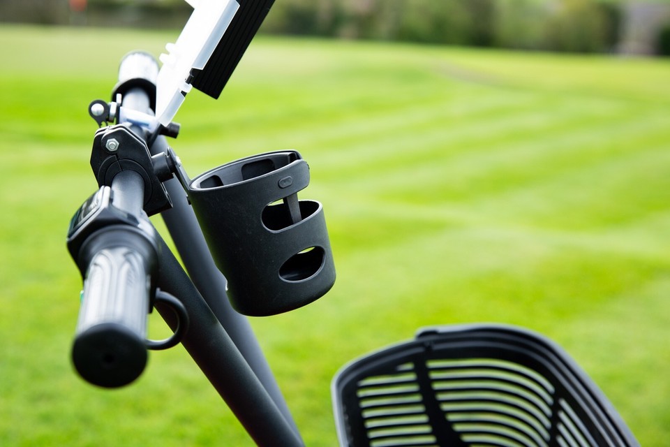 Bugg-Ease Single Seat Golf Buggy with Twist Grip in Red & Lightweight ...